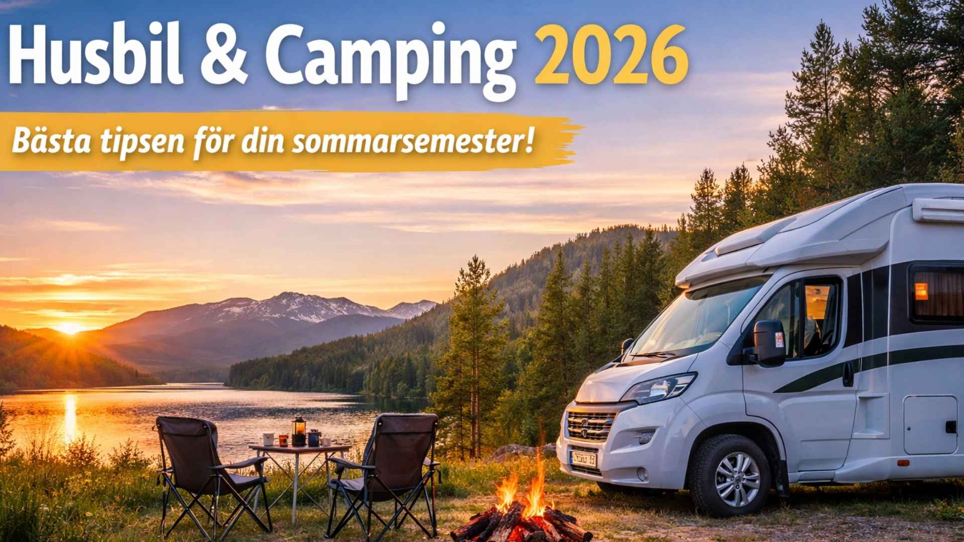 Husbil och camping 2026 – så planerar du sommarens semester på bästa ...